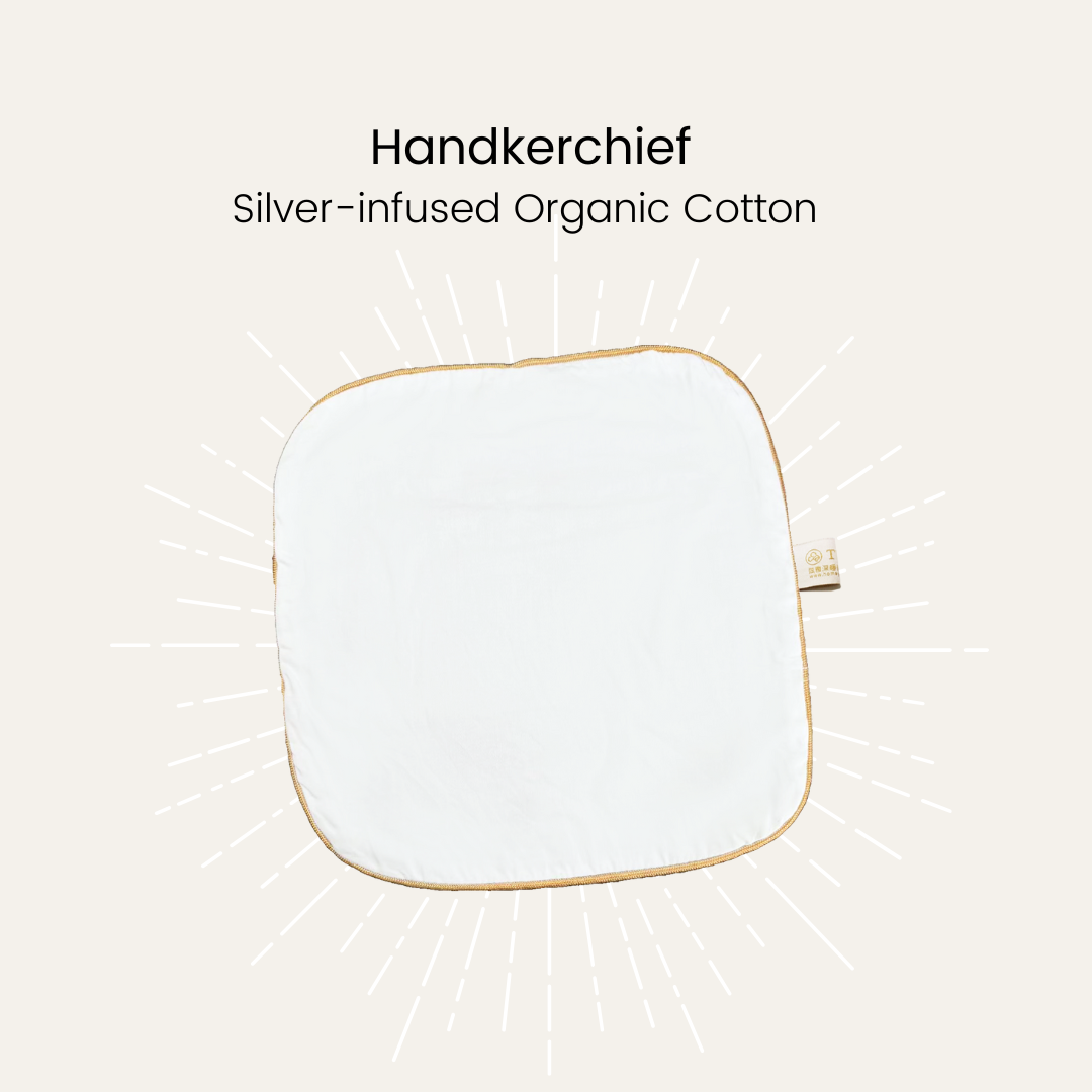Silver Infused Organic Cotton Handkerchief – HOMIE MARKETING SDN BHD ...